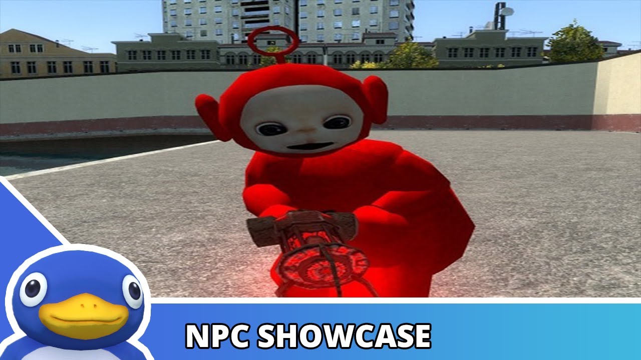 Teletubbies NPC and PlayerModel (GMOD NPC showcase) - YouTube
