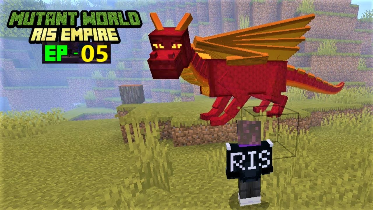 Mutant World Ep - 5 | Fire Dragon | Minecraft Bangla Gameplay | RIS ...