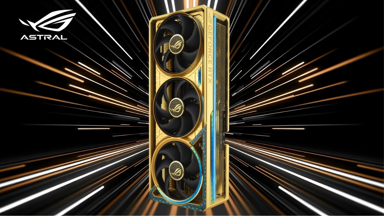 This Golden GPU from ASUS the ROG Astral Dhaha is insane Nvidia RTX ...