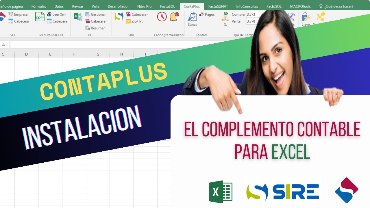 💻💿Cómo Instalar ContaPlus: El Complemento Contable Perfecto para Excel🎯 ...