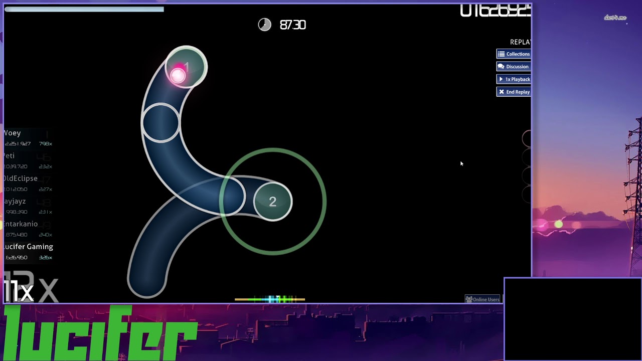 Osu! bird song lowest acc in top 50 - YouTube