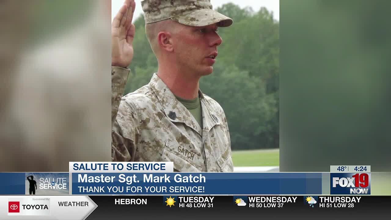 Salute to Service: Master Sgt. Mark Gatch - YouTube