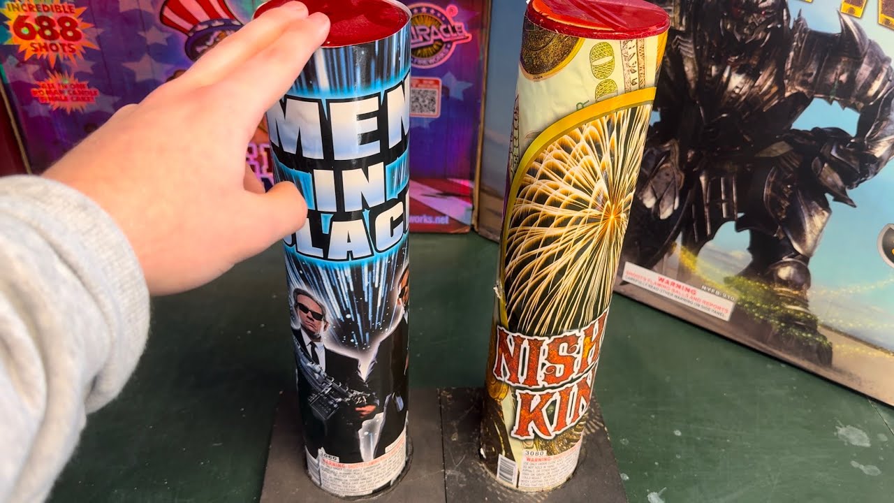 GIANT 3” SINGLE SHOT FIREWORKS - YouTube