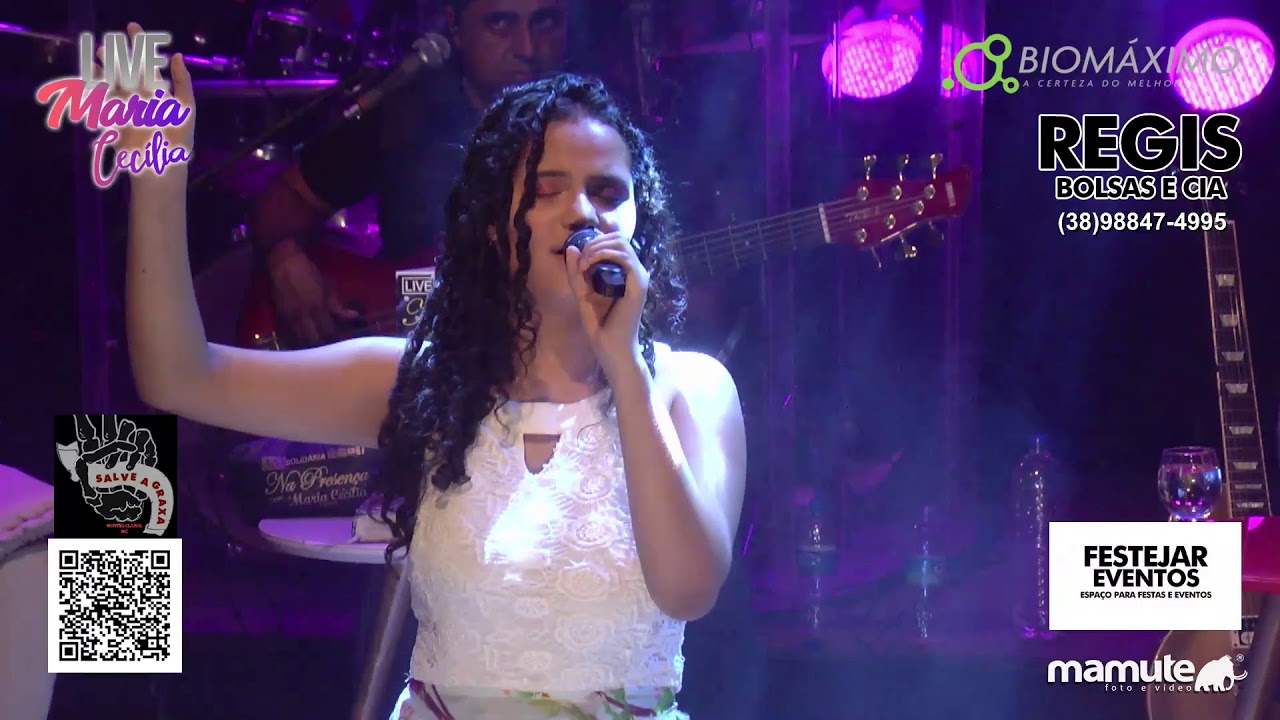 Live Maria Cecília - YouTube