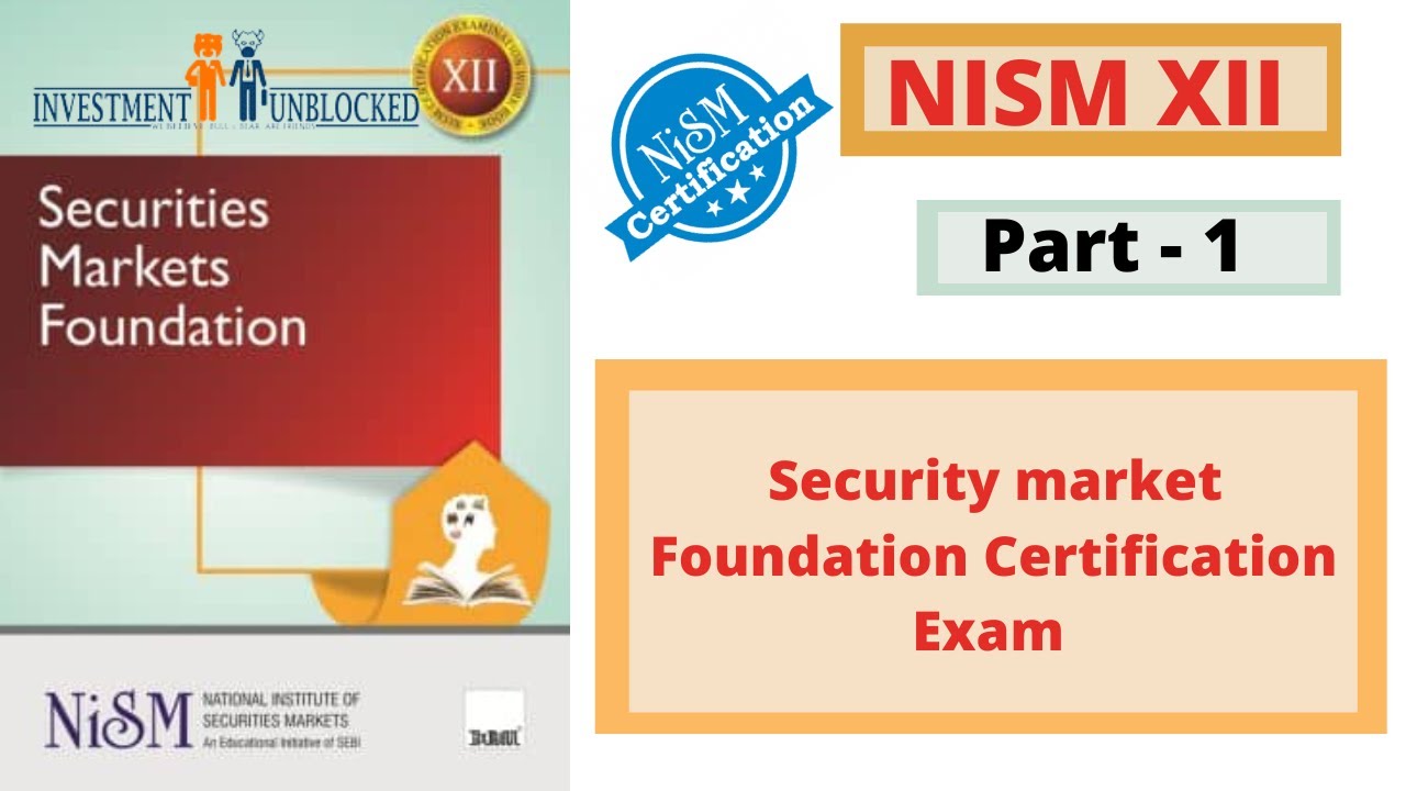 NISM XII Exam Mock Test / Securities Markets Foundation Certification ...
