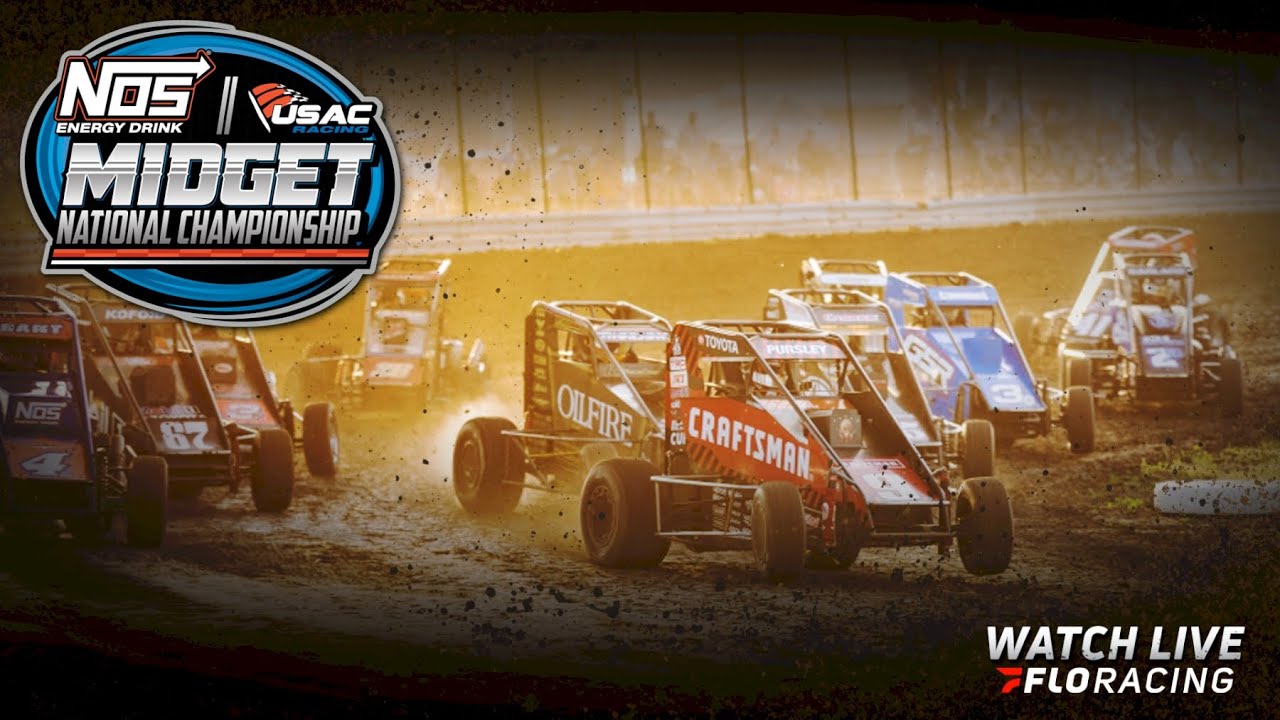 LIVE: USAC Midget Qualifying | Merced Speedway - YouTube