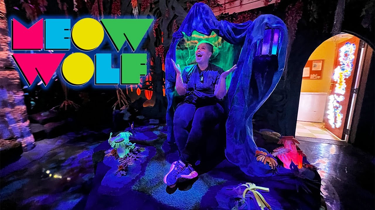 MEOW WOLF Grapevine | The Real Unreal | Texas' Best Places To Go - YouTube