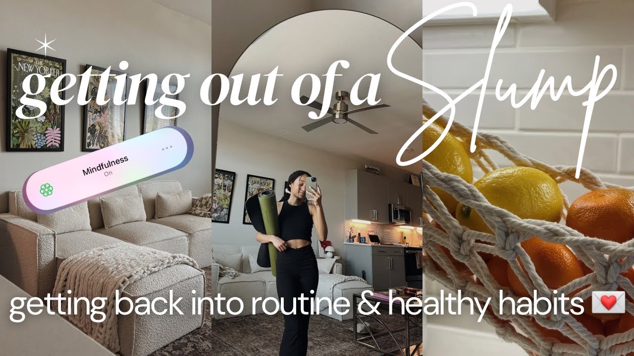 getting back into routine & healthy habits 💌 | solo living diary ep. 7 ...