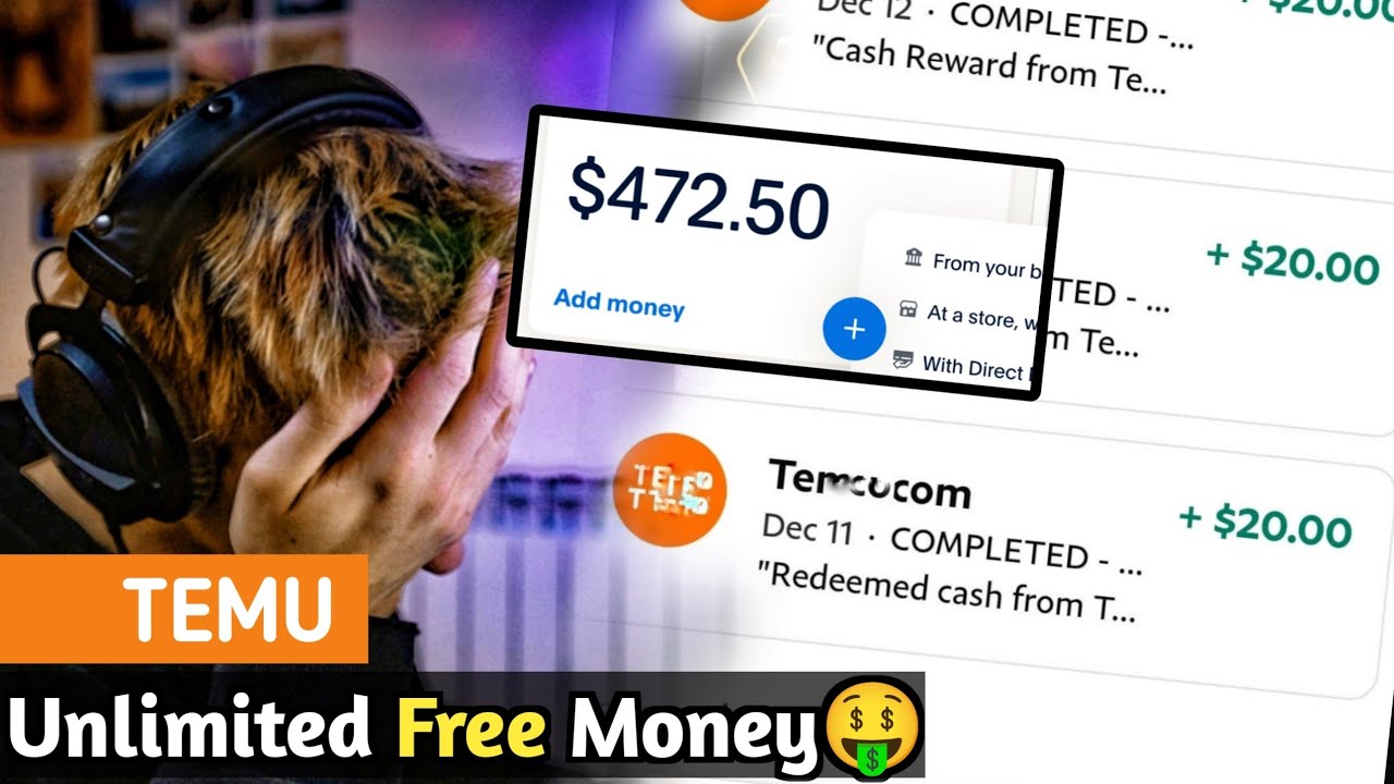 Temu glitch Temu Hack Temu free money method || Temu free gift hack ...