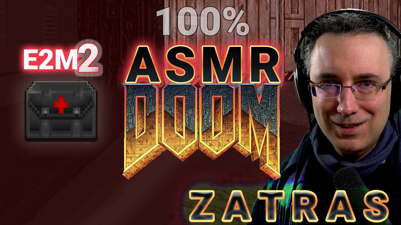 Doom ASMR Gaming - E2M2 Containment Area - Walkthrough 100% - YouTube