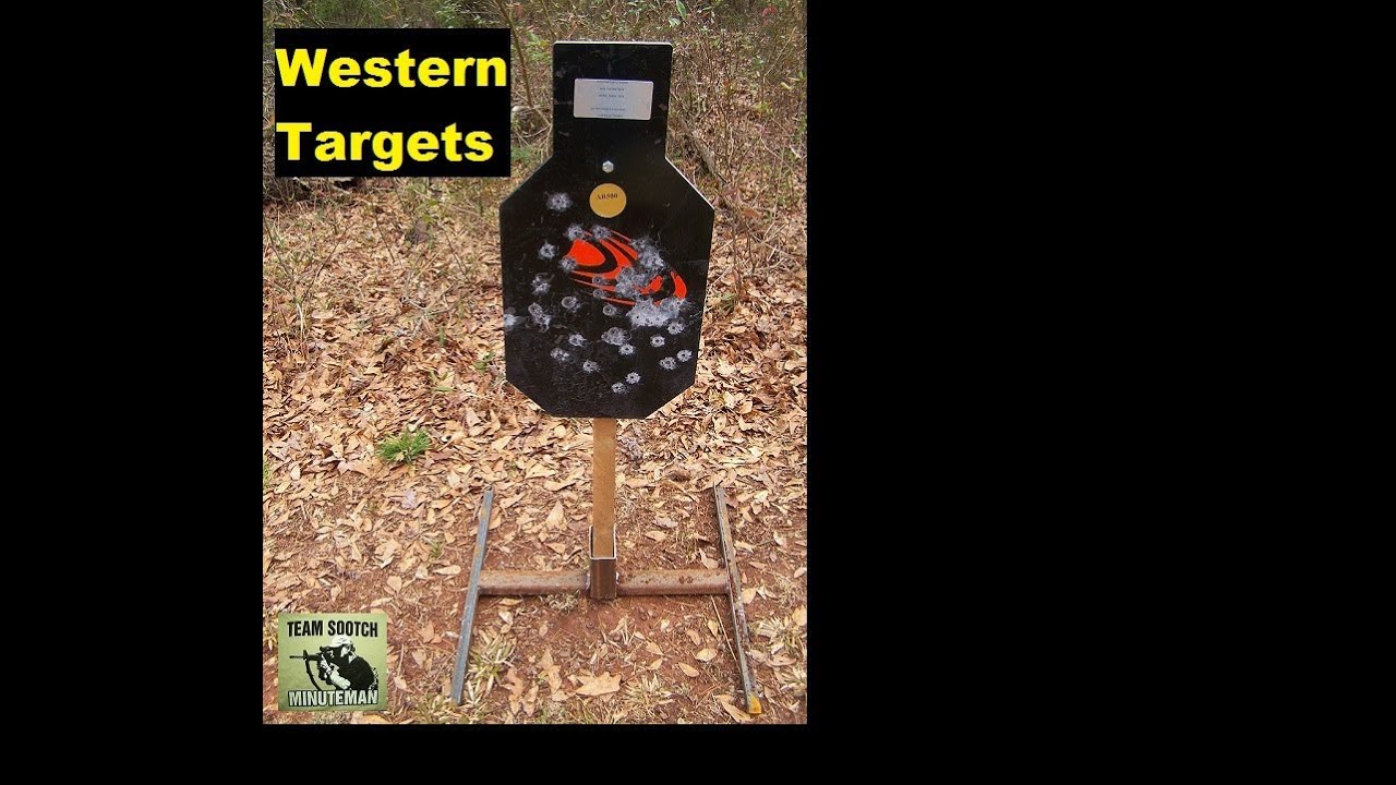 Shooting Steel: Western Targets - YouTube