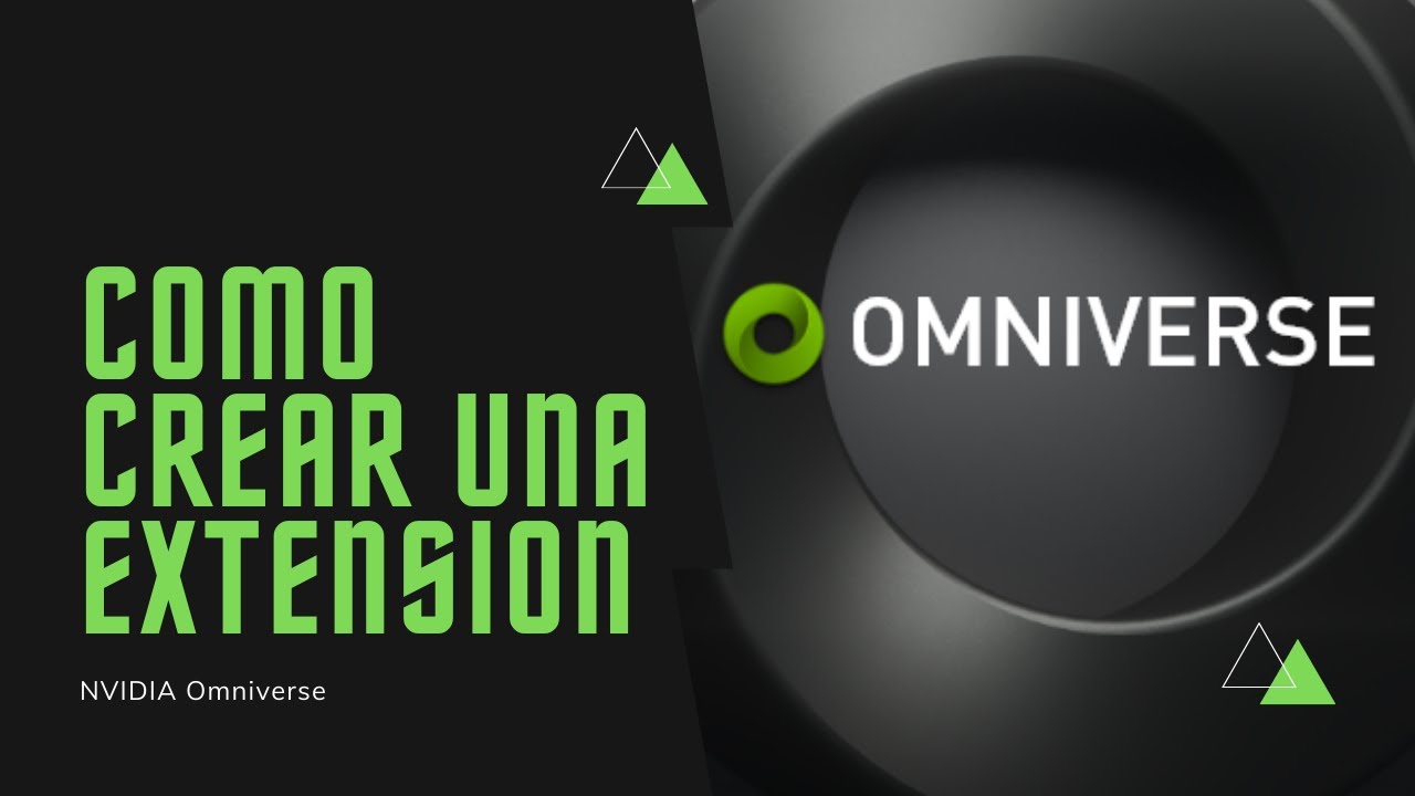 Como crear una extension en Omniverse USD Composer | NVIDIA OMNIVERSE ...