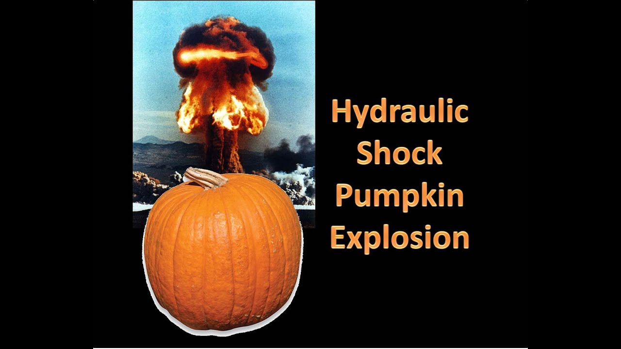 Hydraulic Pumpkin Shock - YouTube