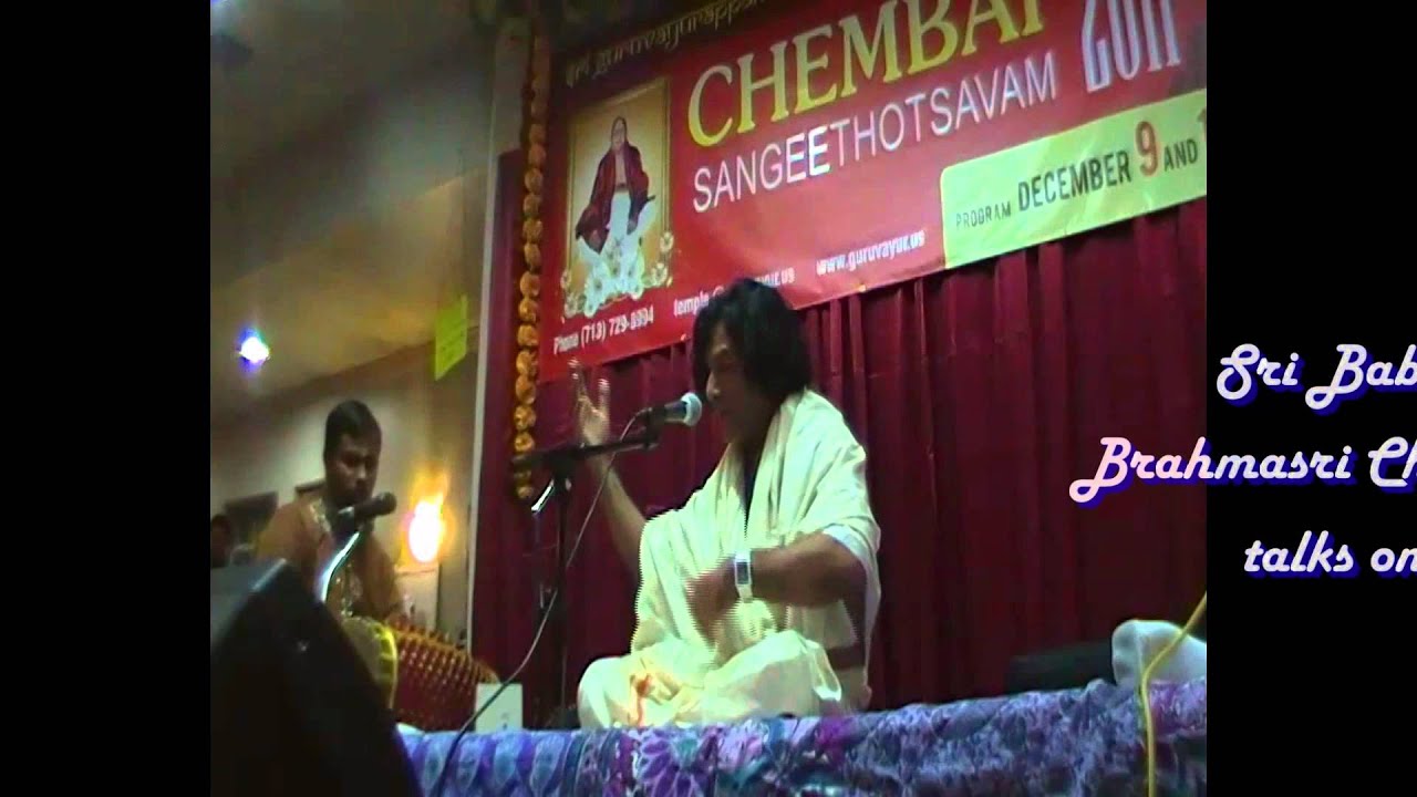 About Chembai Vaidyanatha Bhagavathar - YouTube