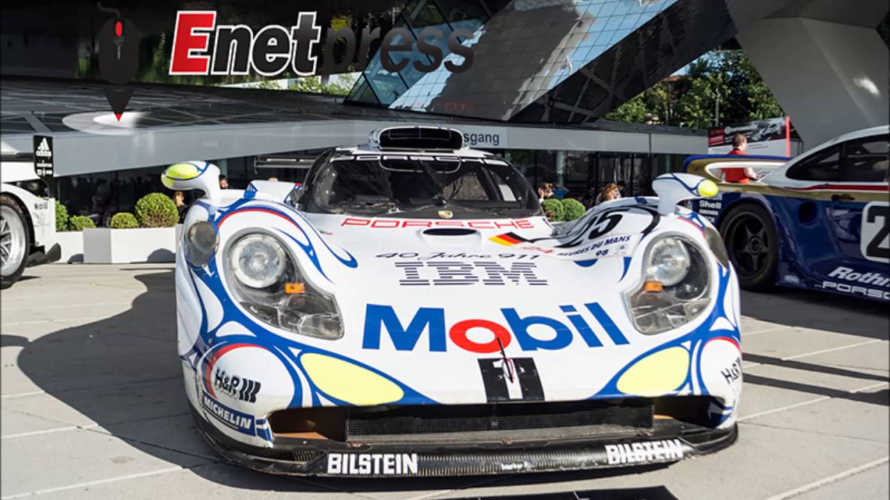 Porsche 911 Gt1 engine sound from Lemans@Zuffenhausen at Porsche Museum ...