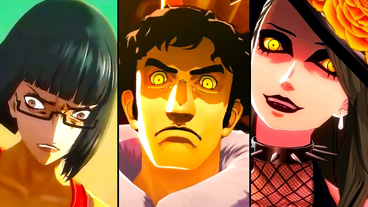 PERSONA 5 - ALL Bosses / Boss Fights + Ending (60FPS) - YouTube