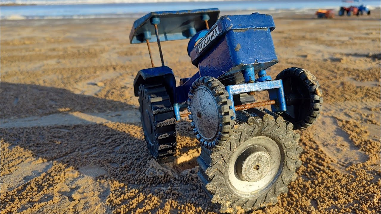 Diy Tractor Stand On Weel Support - YouTube