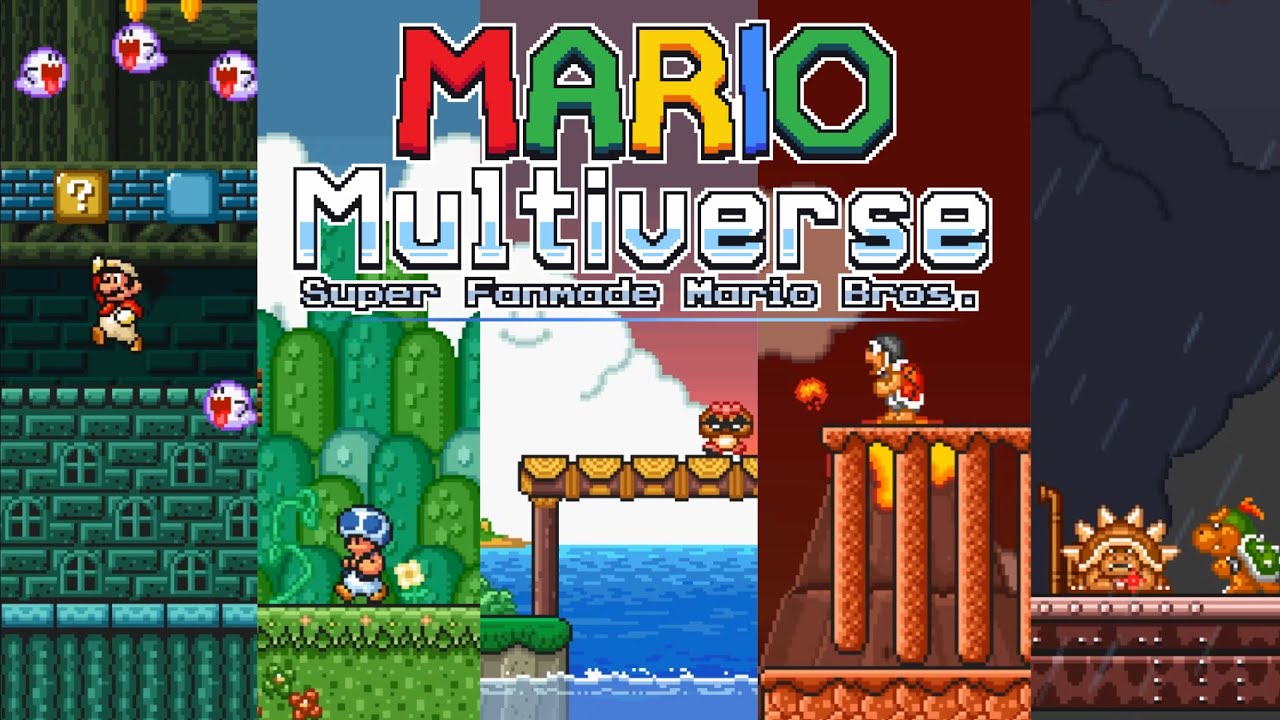 Mario Multiverse (Game Themes) All Levels #2 - YouTube