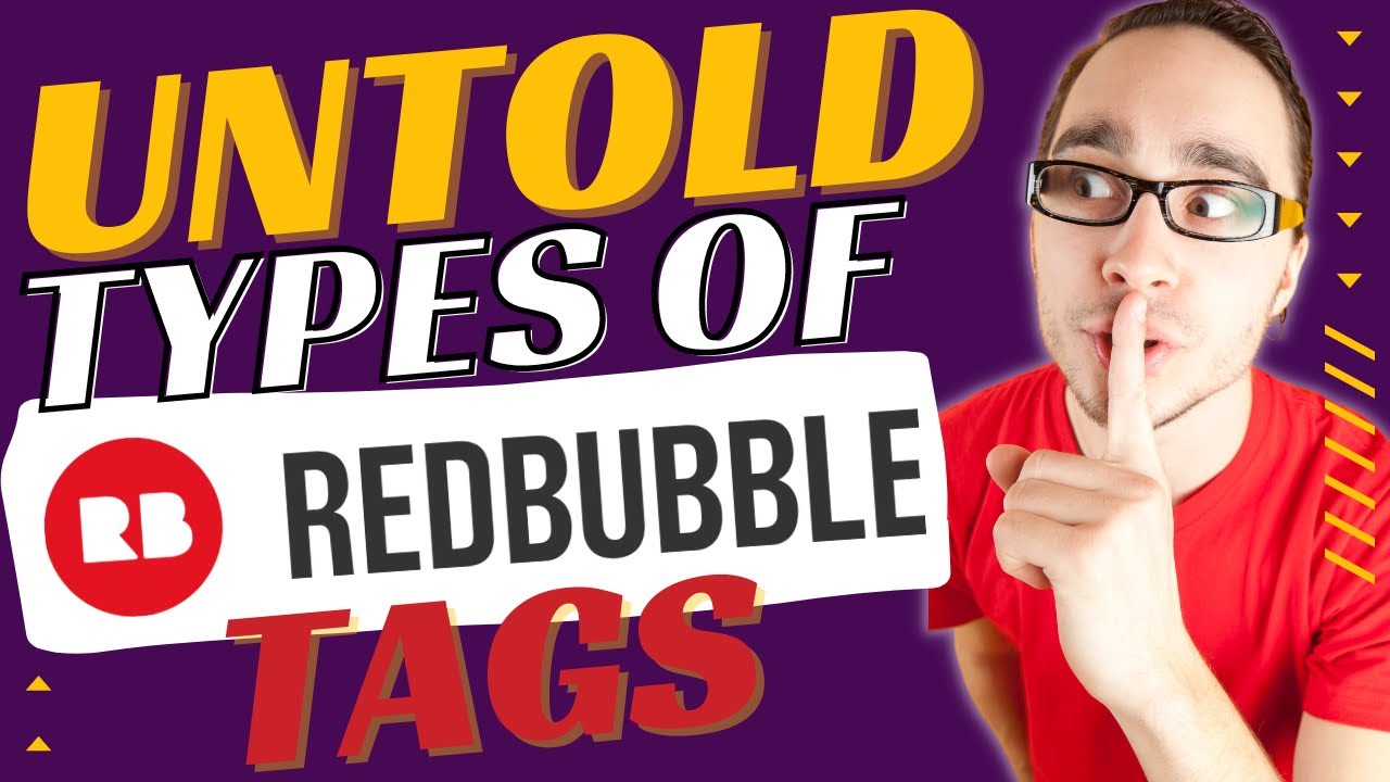 Different Redbubble Tags You Have to Use Right Now - YouTube