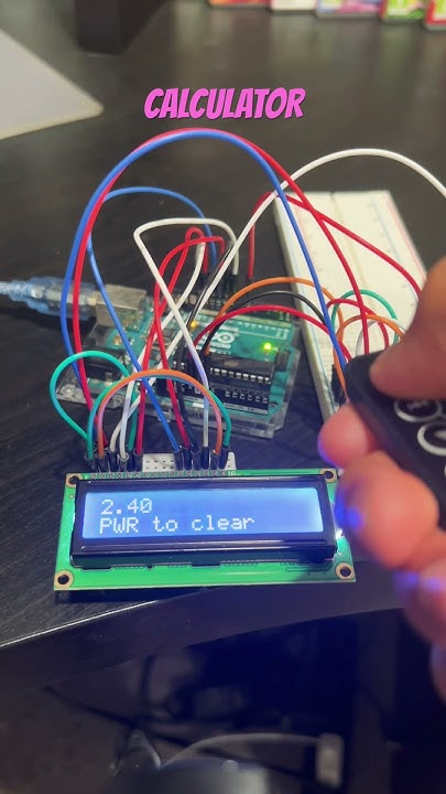I Made A Calculator Using Arduino! #arduino #techtok - YouTube