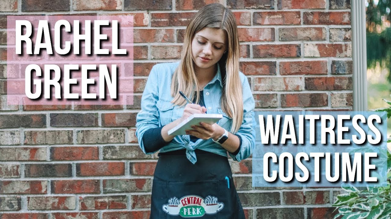Rachel Green Waitress Outfit - DIY Friends Halloween Costume - YouTube