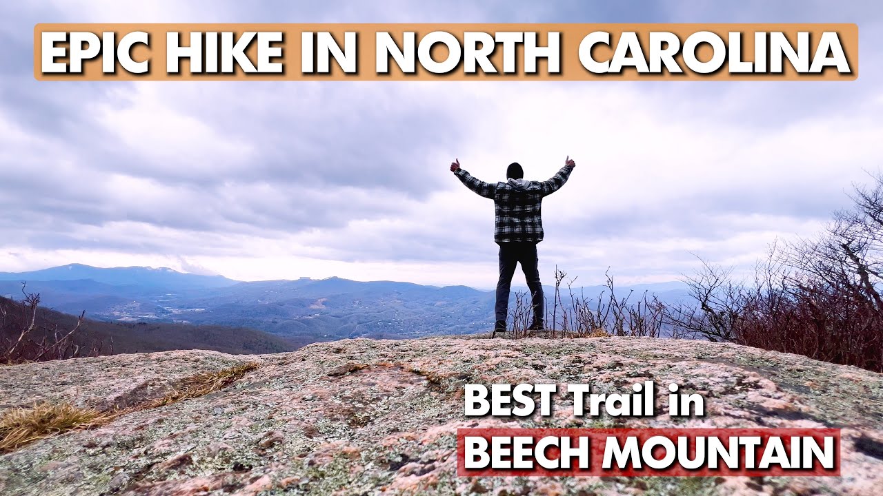 North Carolina Top Hiking Trail | Emerald Outback Outerloop Trail - YouTube