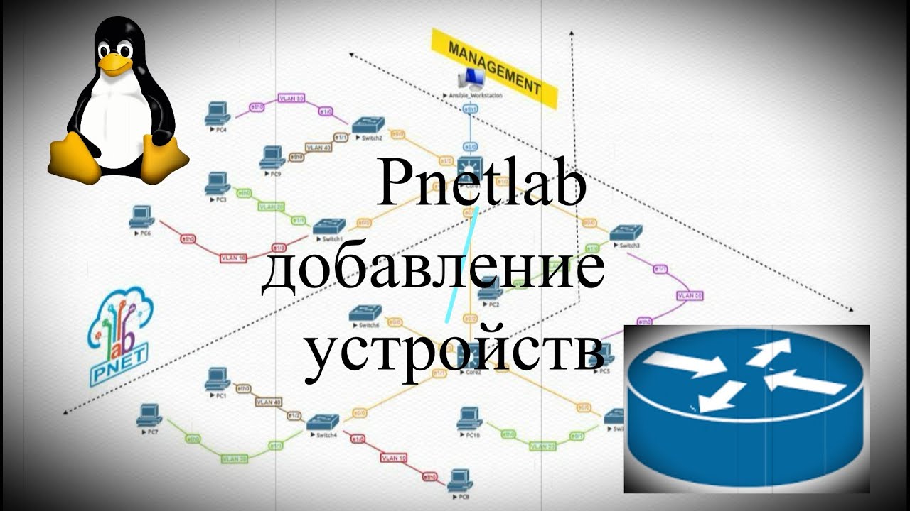 2. Как добавлять сетевые оборудования в Pnetlab ? /Cisco/ Linux/ add ...