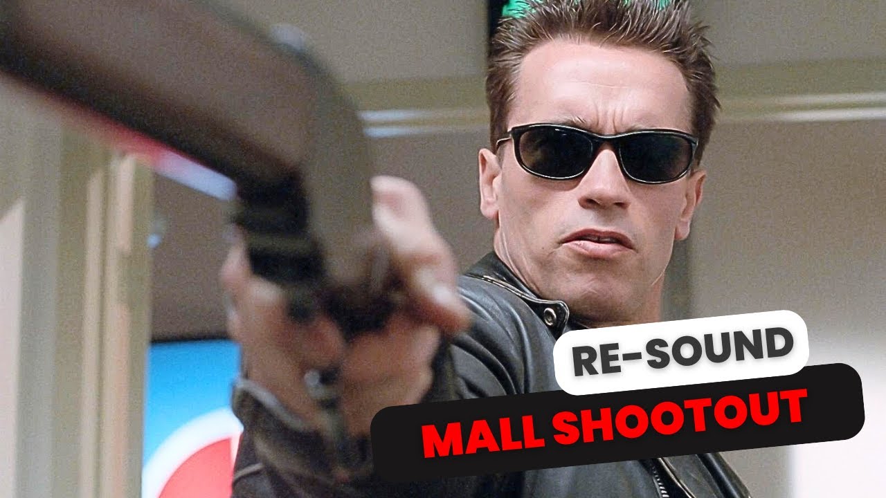 Terminator 2 [[ Mall Shootout ]] -【RE-SOUND🔊】 - YouTube