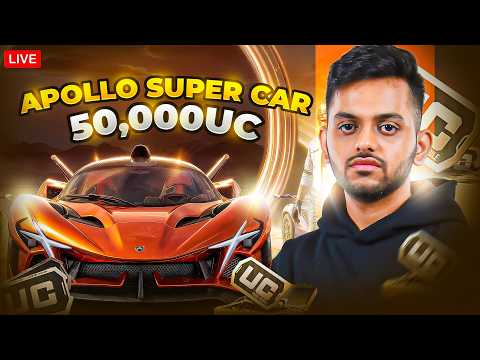 50000 Uc Crate Opening | RP MAX OUT | Grind For BGIS WITH TEAM | Hector is live...