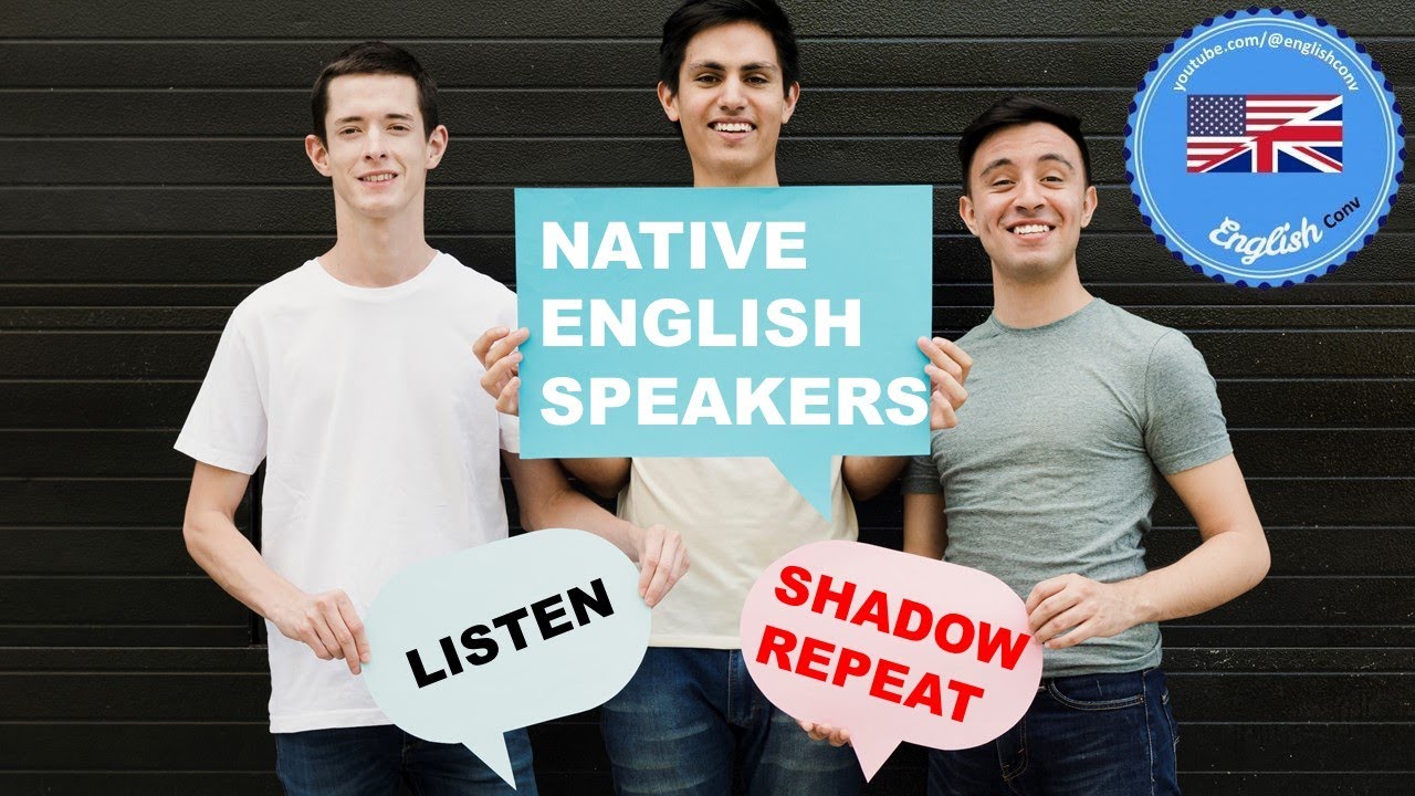 Master English Speaking with Native Speakers - YouTube