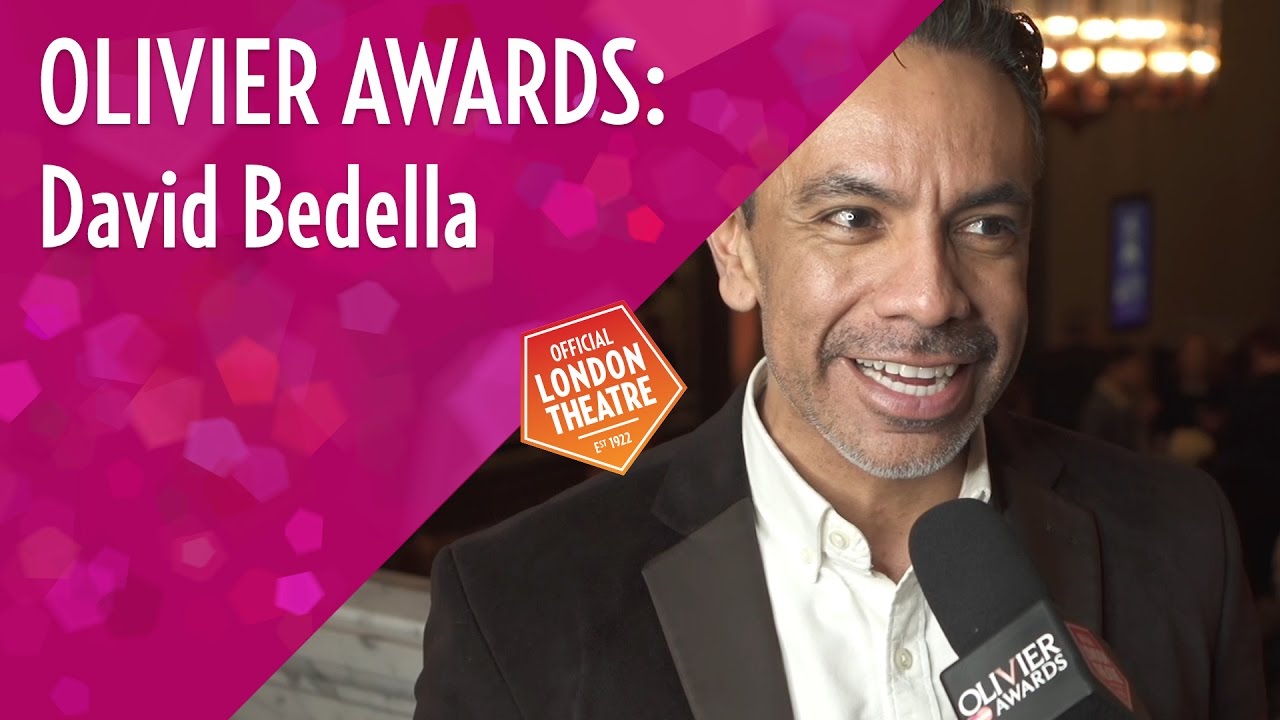 David Bedella on his Olivier Award nomination - YouTube