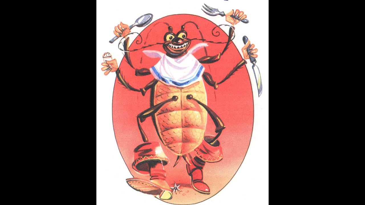 Cock-The-Roach by Korney Chukovsky, part 1/2 dubbed English - YouTube