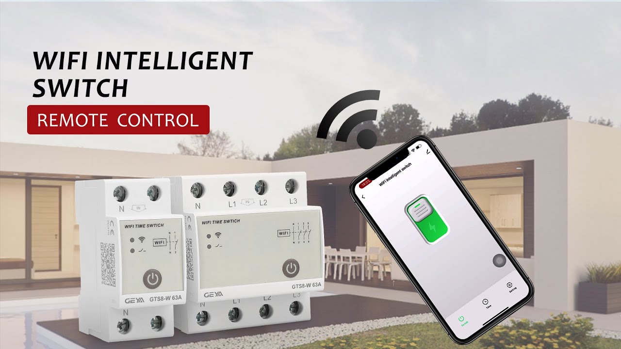 WI-FI Intelligent Switch | GEYA electric - YouTube
