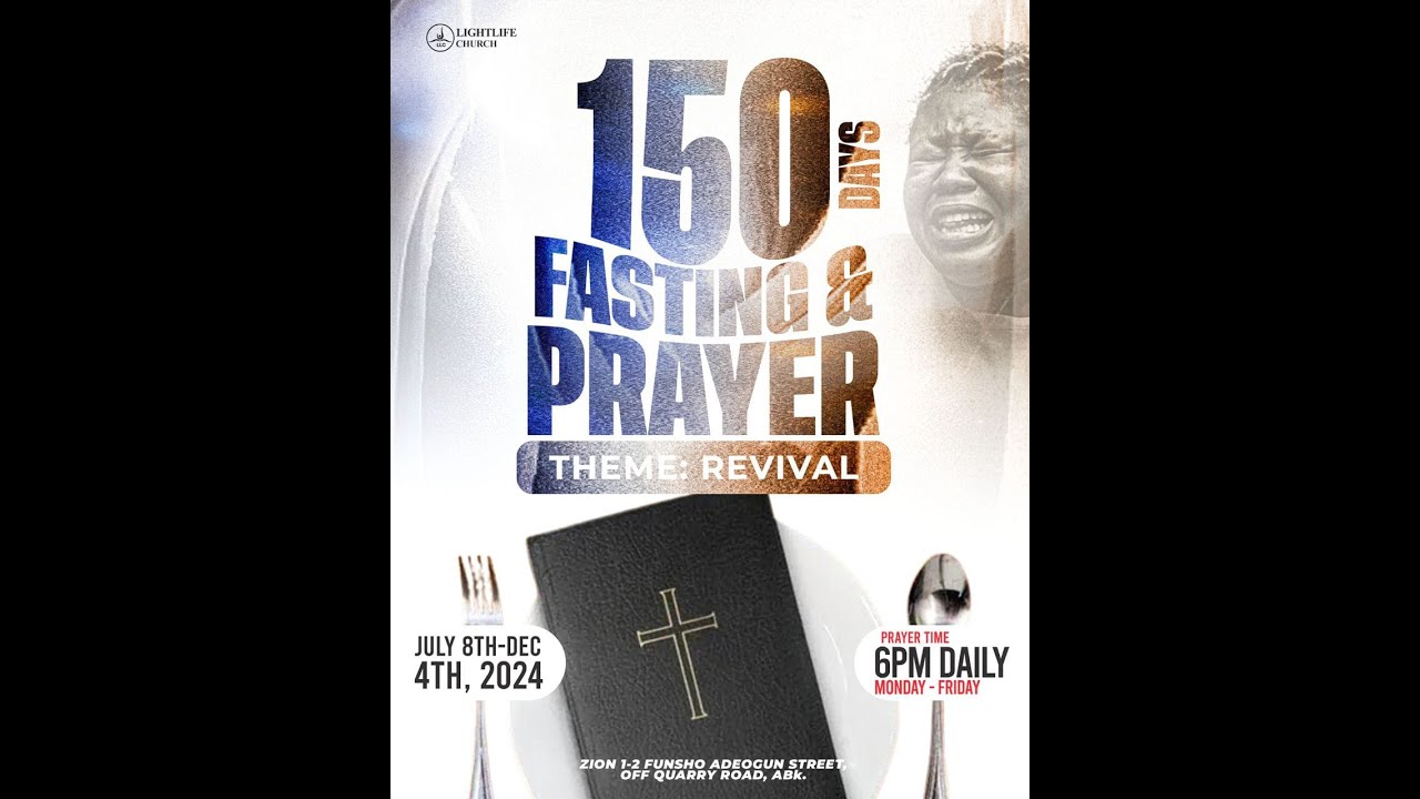 150 DAYS FASTING AND PRAYER DAY 115 WITH PASTOR JUWON & LADE OWOLABI 30 ...