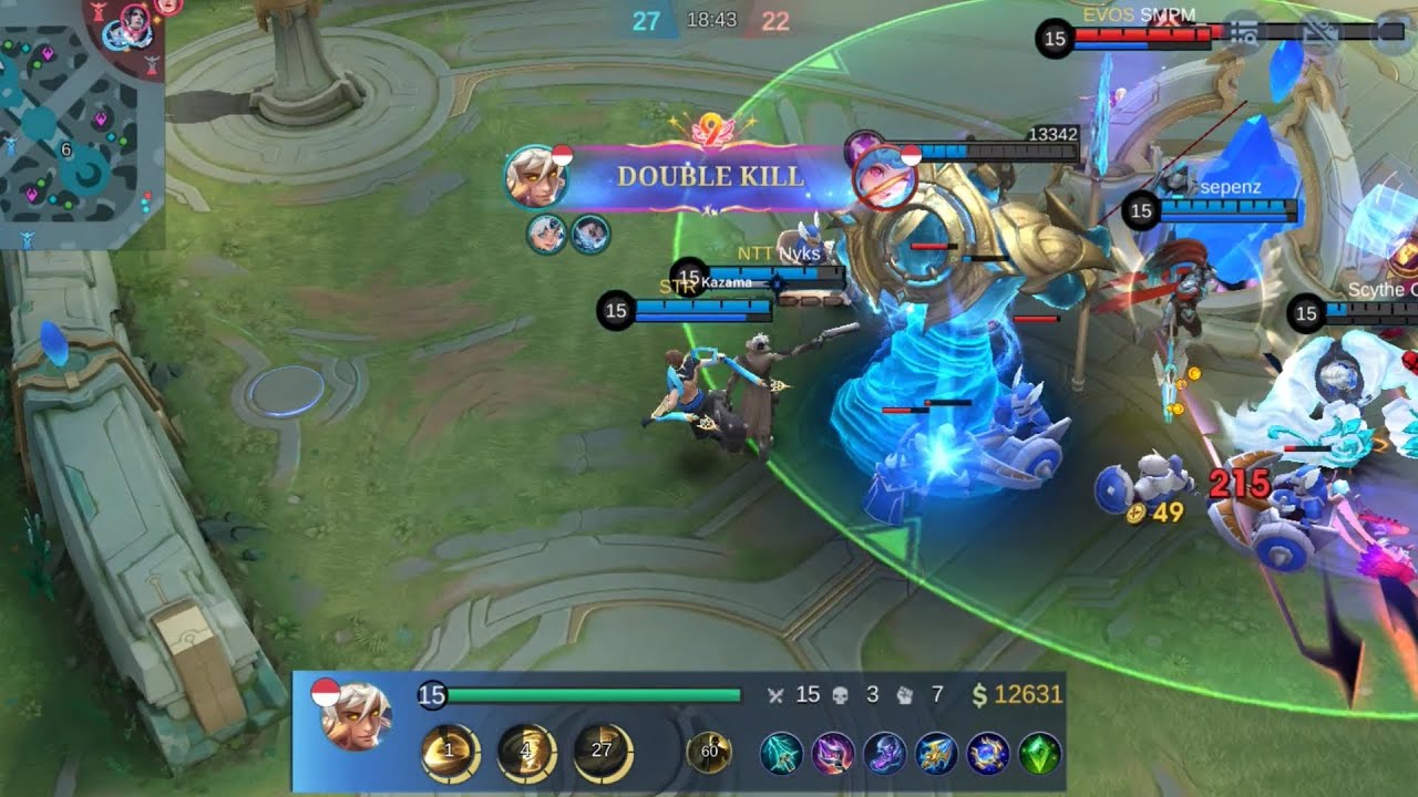 Mobile Legends - Vale Gameplay MVP KDA 15/3/7 [FHD 1080p] - YouTube