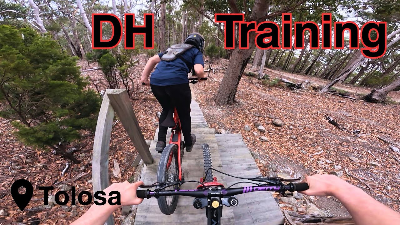 DH Training at Tolosa | Hectic DH riding! - YouTube