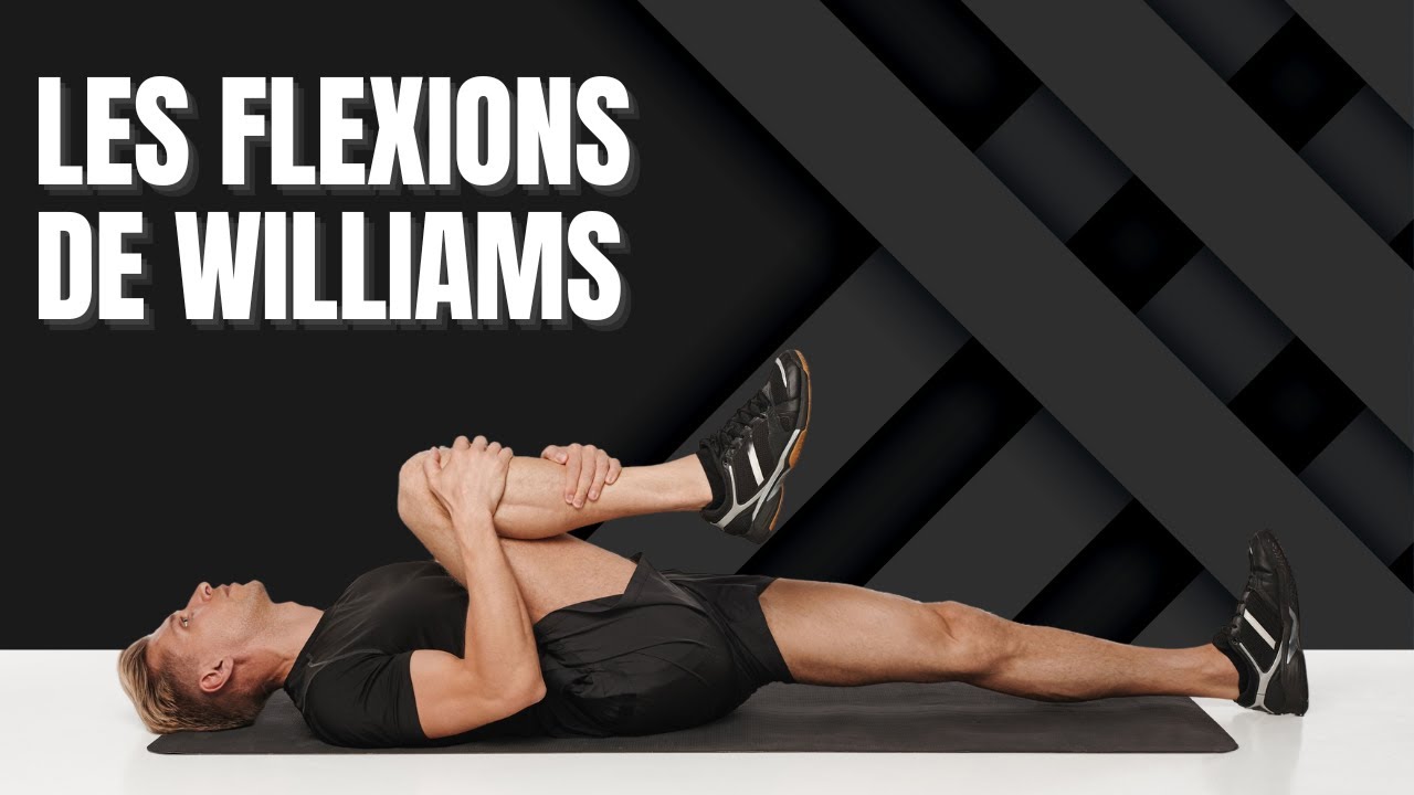 Soulager le carré des lombes : les Flexions de Williams 👍 - YouTube