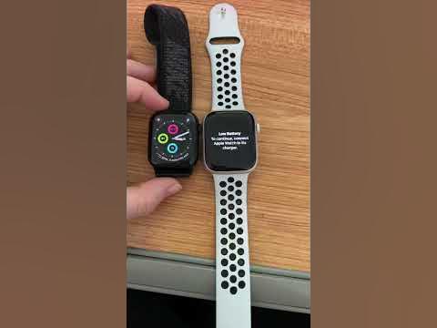 41mm and 45mm series 7 Apple Watch - YouTube