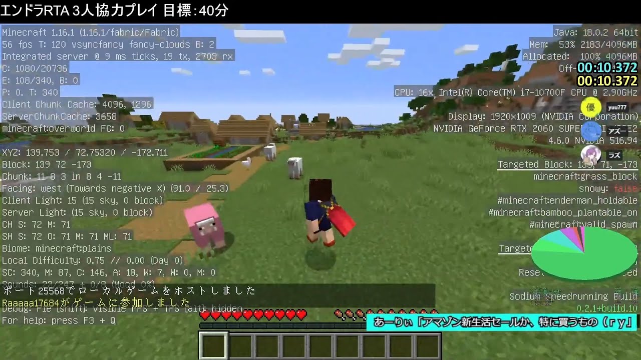 エンドラRTA 参加型 #165【マイクラ Java版 1.16.1】 - YouTube