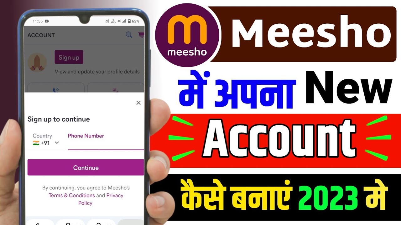 how to create meesho account | meesho ki id kaise banaen | meesho ...