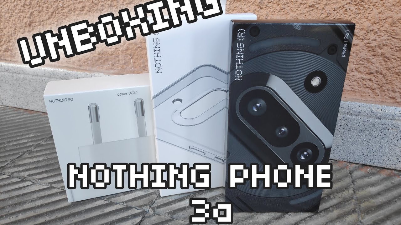 Nothing Phone 3a | Unboxing Español - YouTube