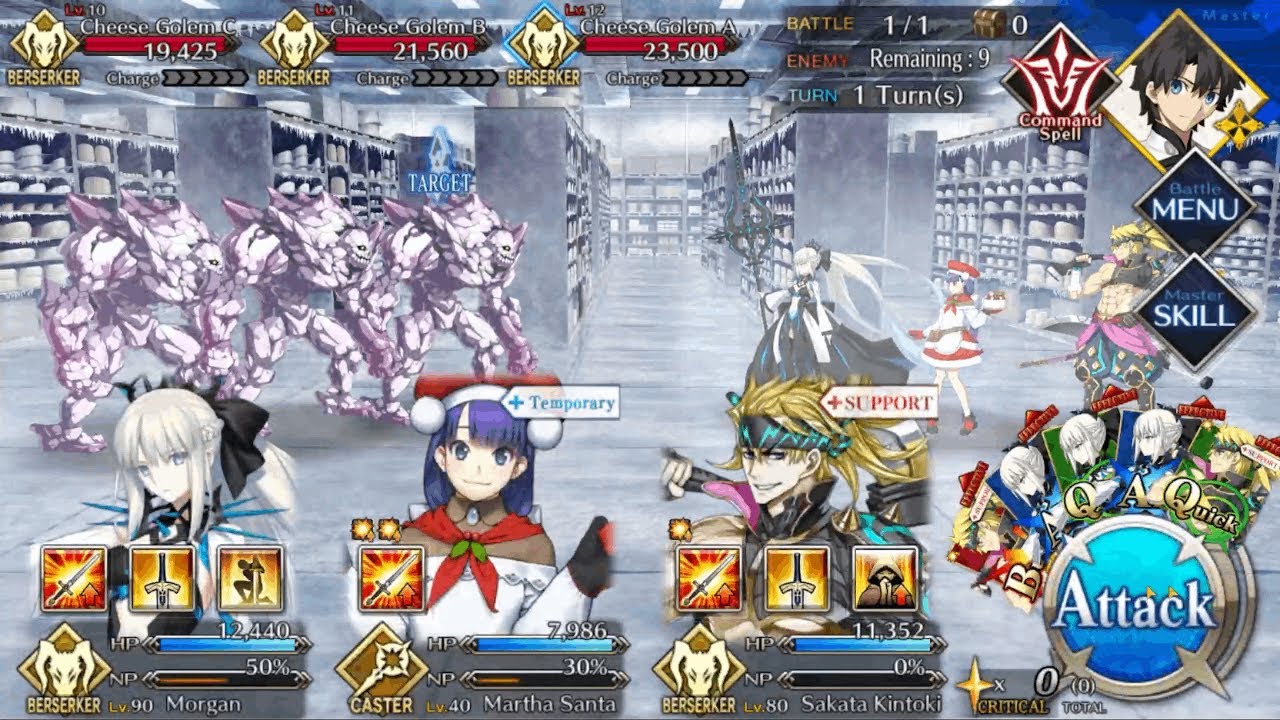 [FGO] The Making of a Christmas Party! | Chapter 4-3 Cheese Golem ...