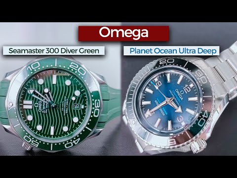 Omega Seamaster 300 Diver Green & Ultra Deep: 2022'nin Ses Getiren Yenilikleri [English Sub]