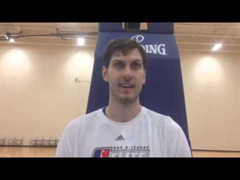 Jordan Bachynski interview at NBA D-League Elite Mini Camp - YouTube