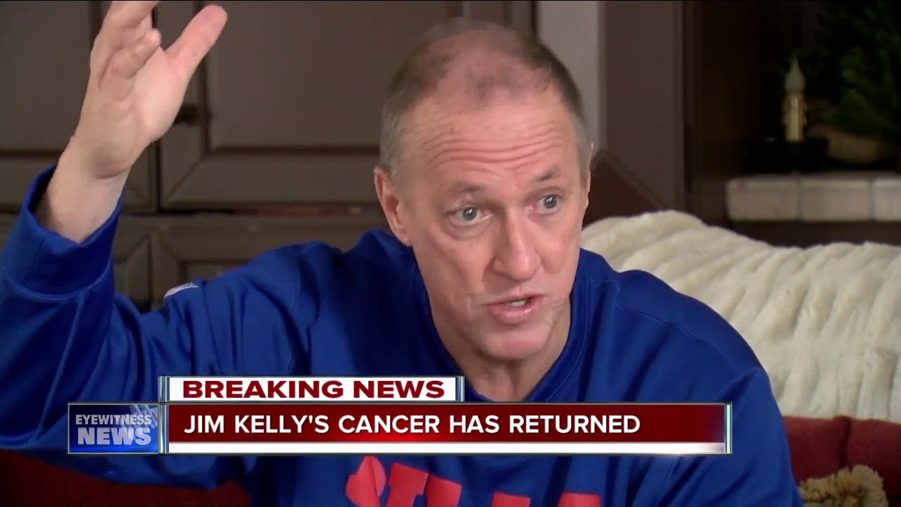 Jim Kelly: My cancer has returned - YouTube