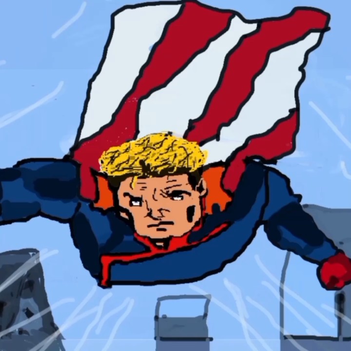 Homelander vs Captain America #theboys #homelander #captainamerica # ...
