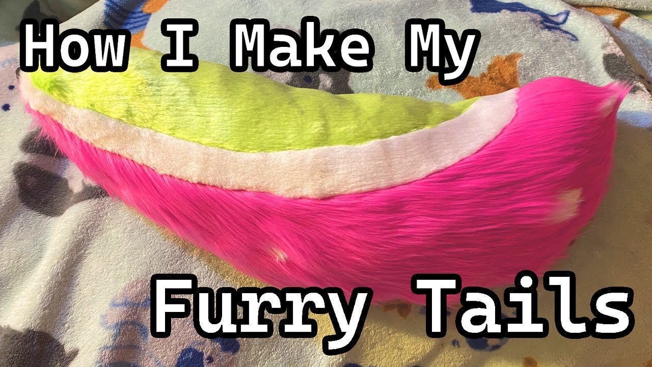 How I Make My Fursuit Tails [Tutorial] - YouTube