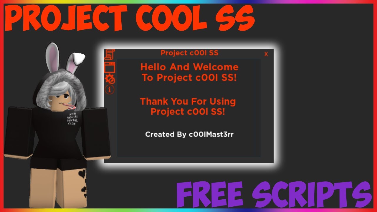 Roblox Script Showcase Project c00l SS - YouTube