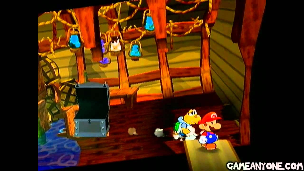 Let's Play Paper Mario TTYD Part 54: The Cursiest Curse - YouTube