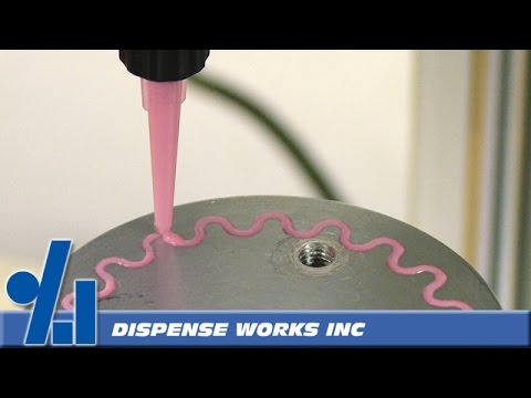 EZ Series Shaft End Automated Dispensing - YouTube